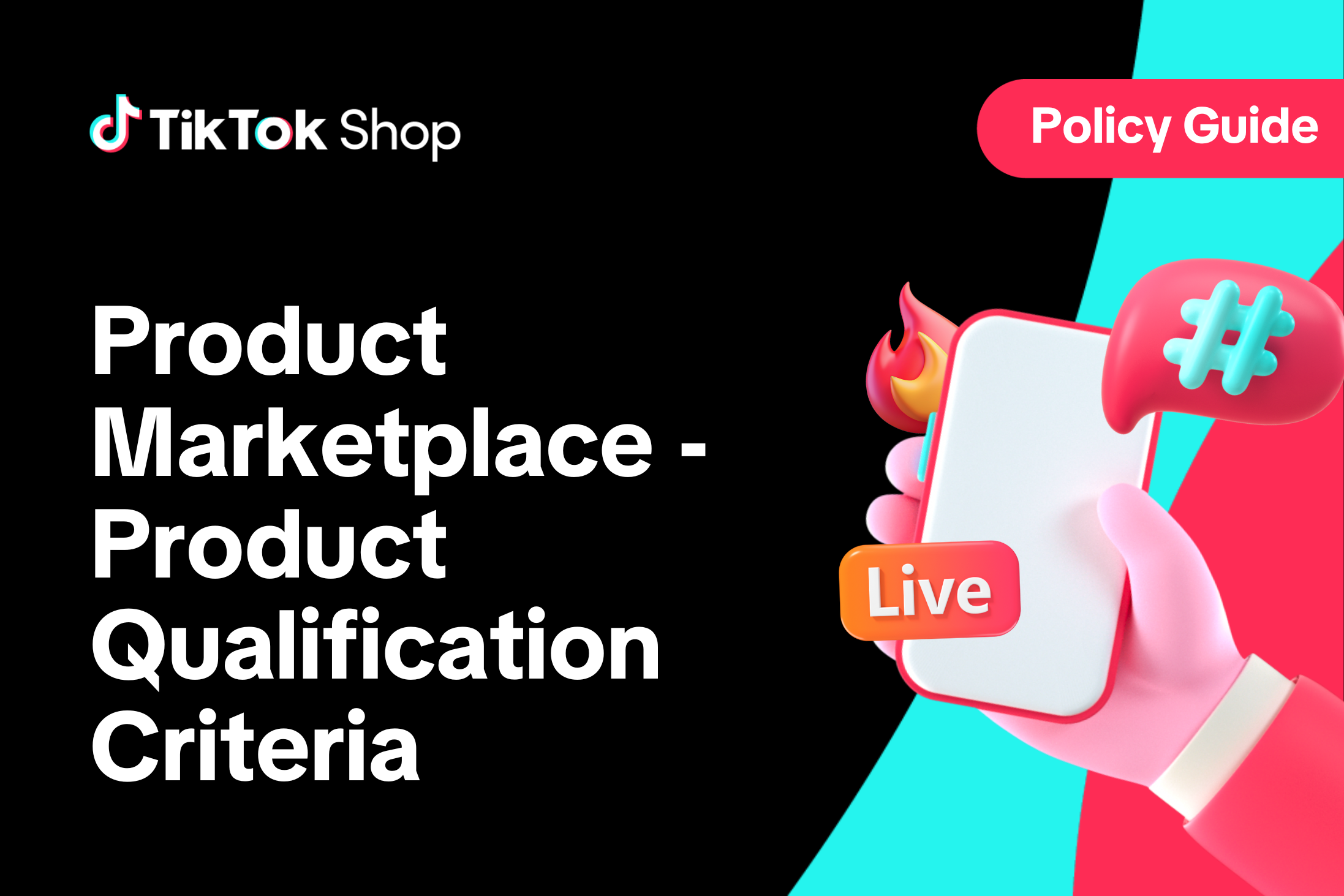 Product Marketplace - Product Qualification Criteria for Creators